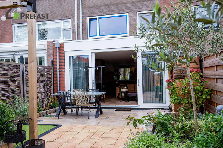 Uitbouw jaren 30 woning | PREFAST